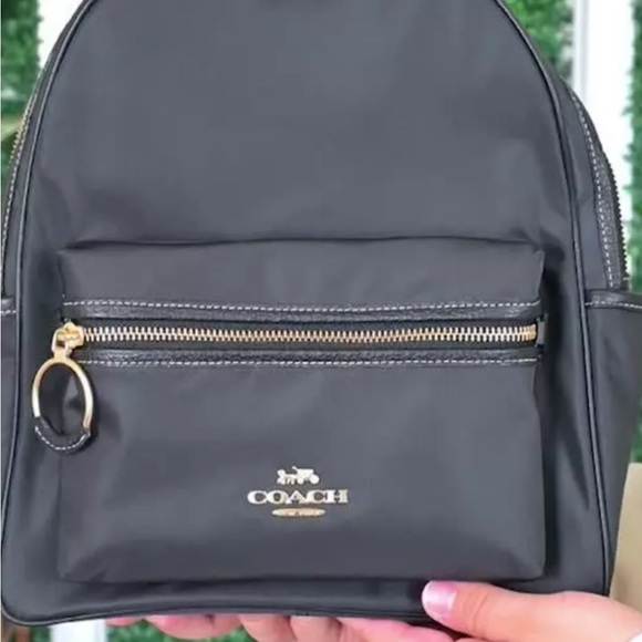 Coach | Bags | Coach Black Ellis Nylon Backpack | Poshmark